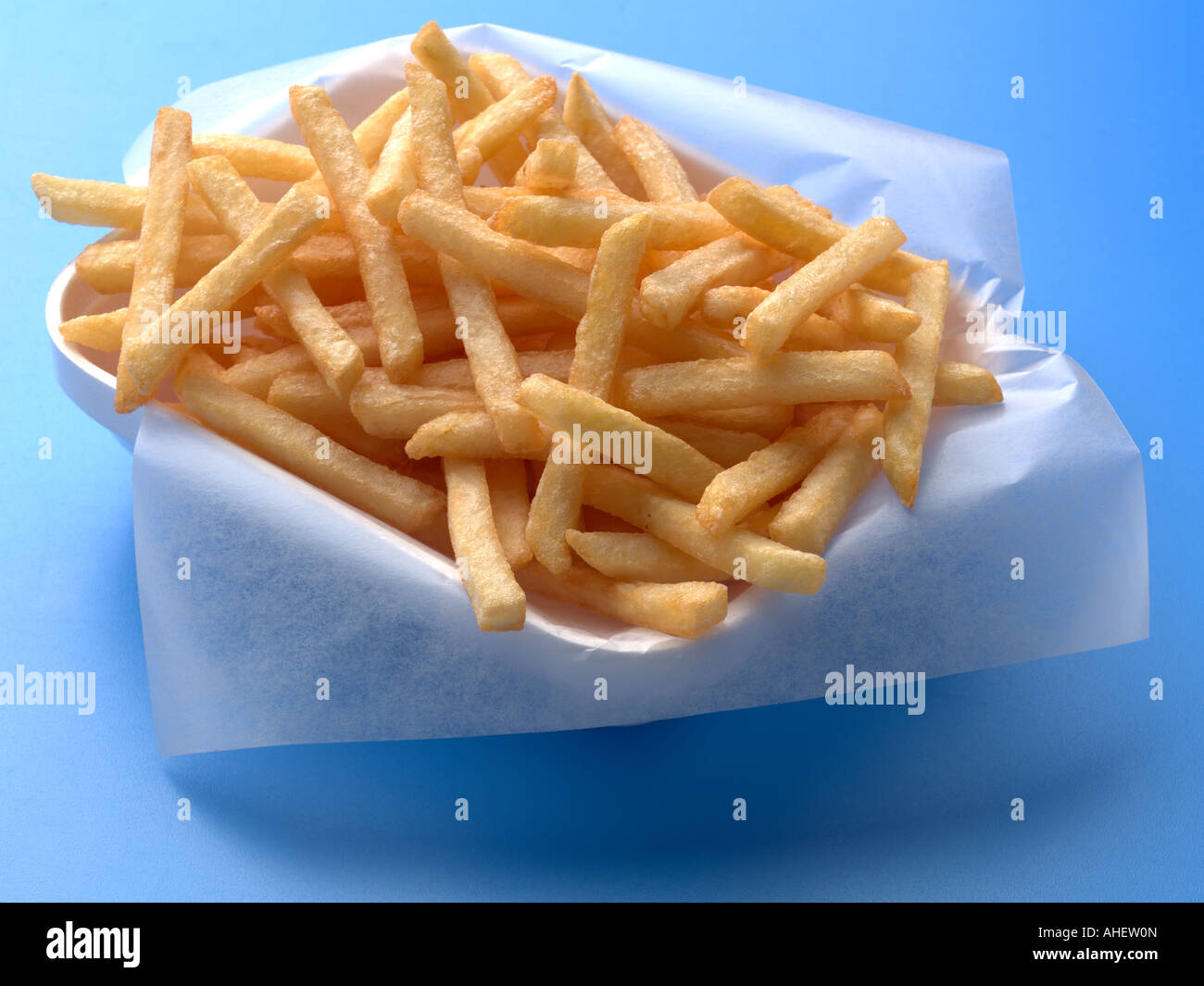 French fries on a blue background editorial food graphic image Stock ...