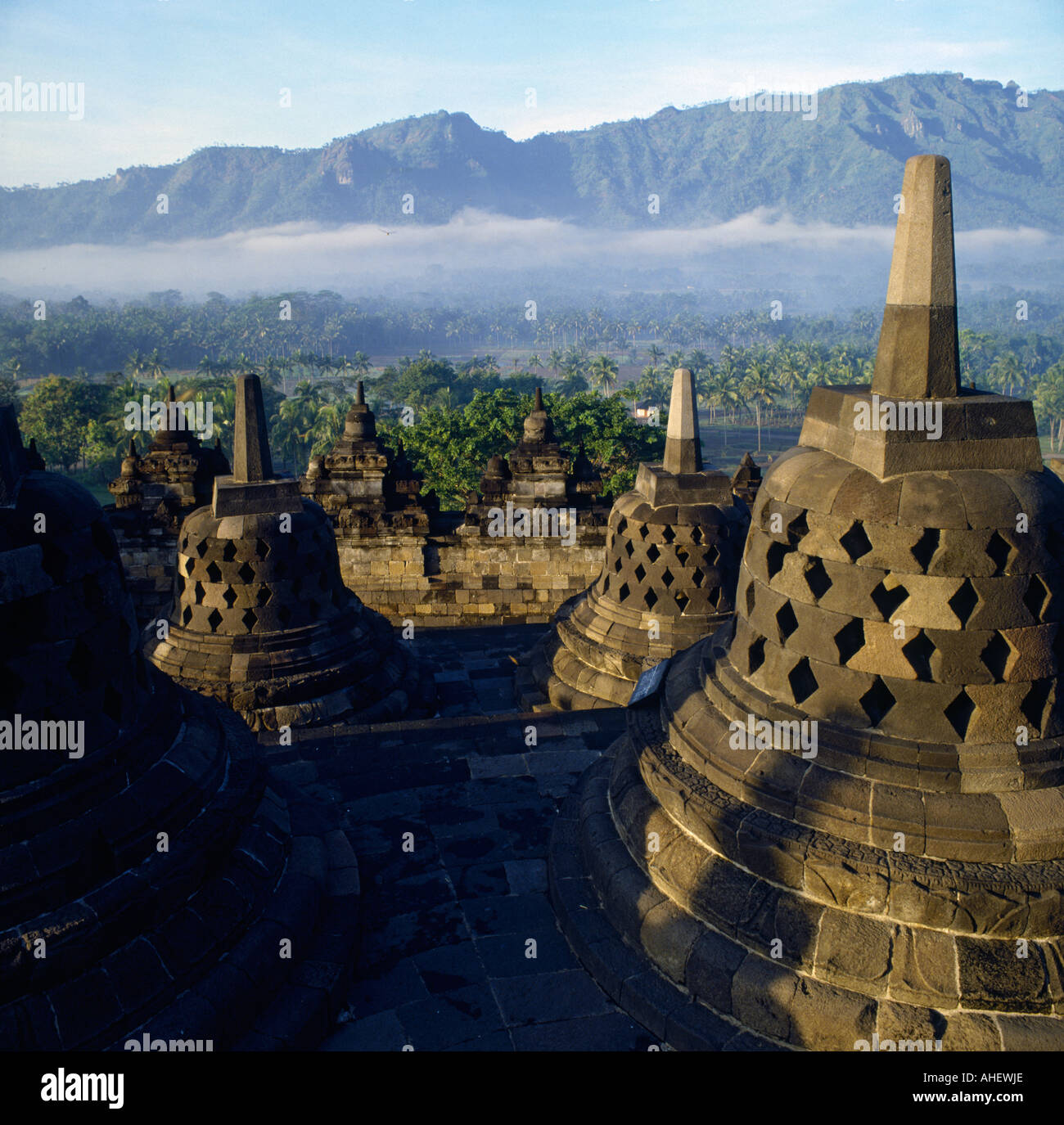 Borobudur the world’s largest Buddhist Temple over 1100 years old taken ...