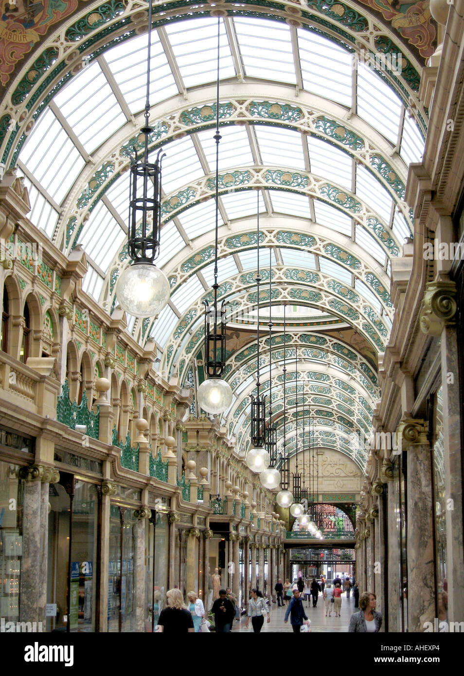County Arcade Leeds Stock Photo - Alamy