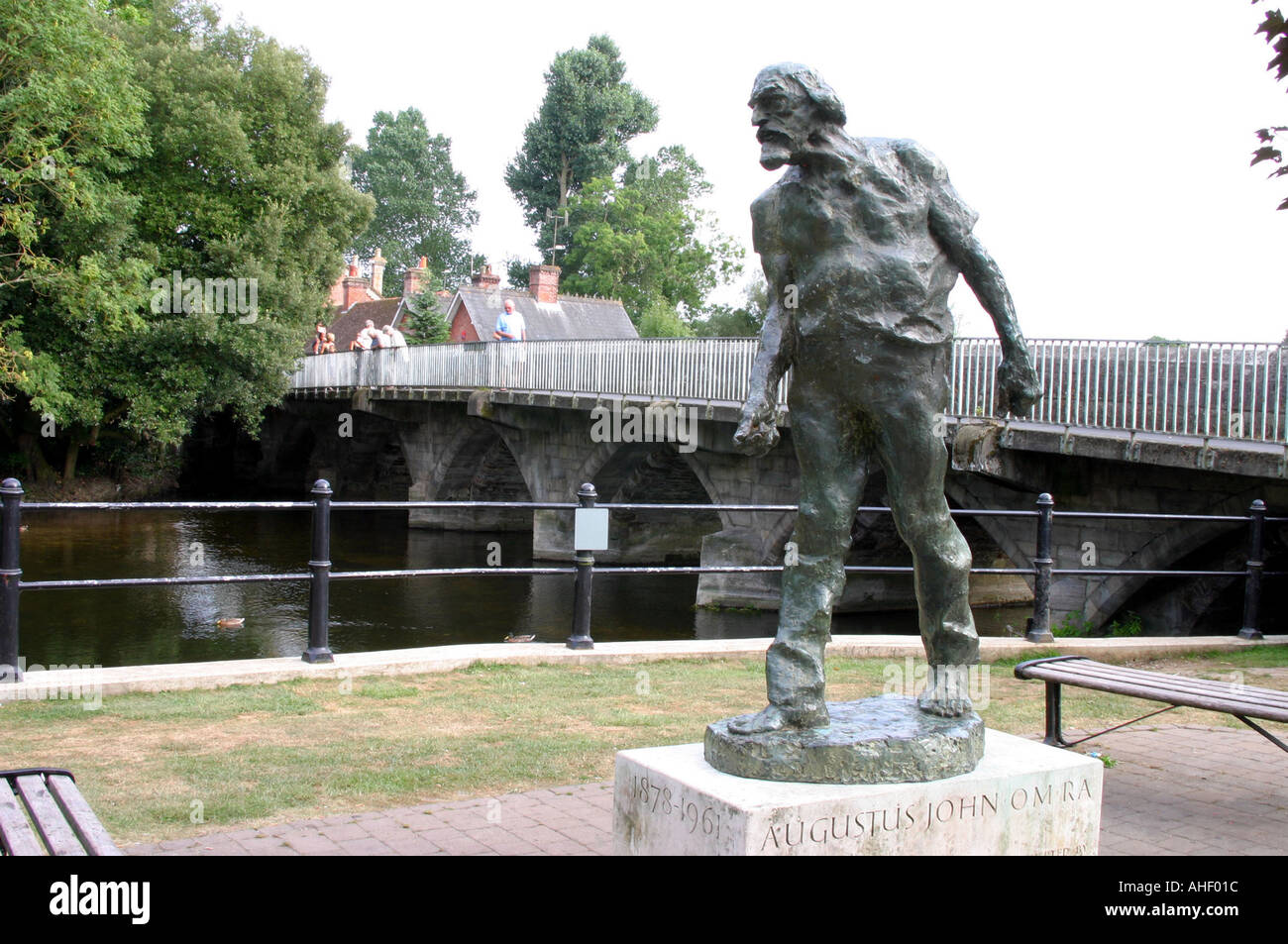 fordingbridge in hampshire uk 2003 Stock Photo - Alamy