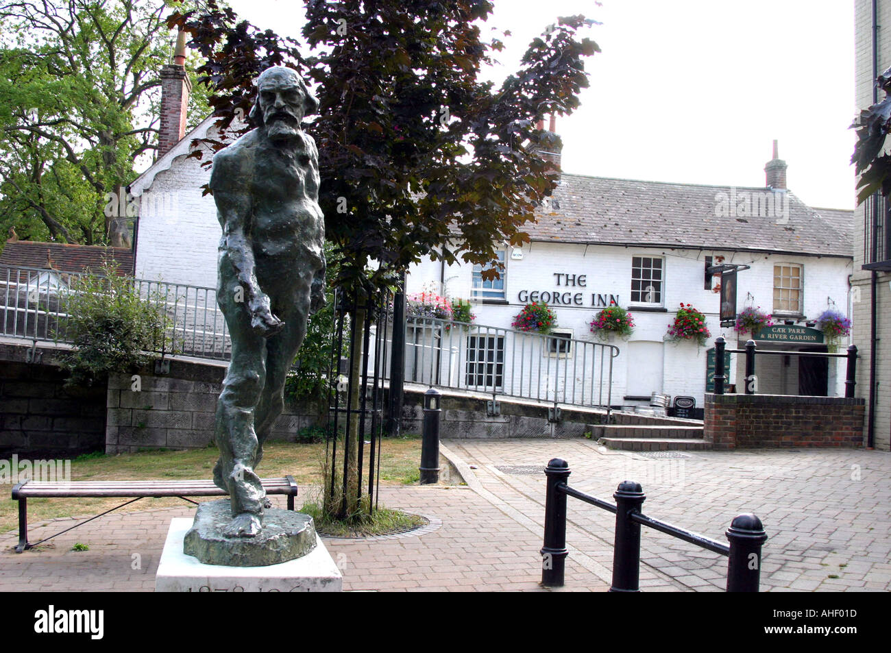 Fordingbridge new forest bridge hi-res stock photography and images - Alamy
