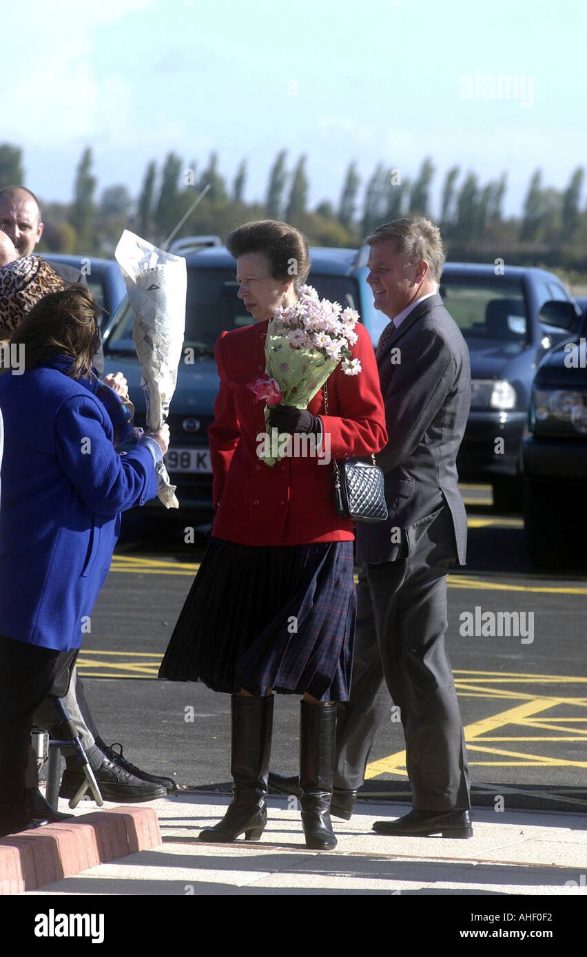 Princess Anne visiting Boston Lincolnshire opening of the Princess ...