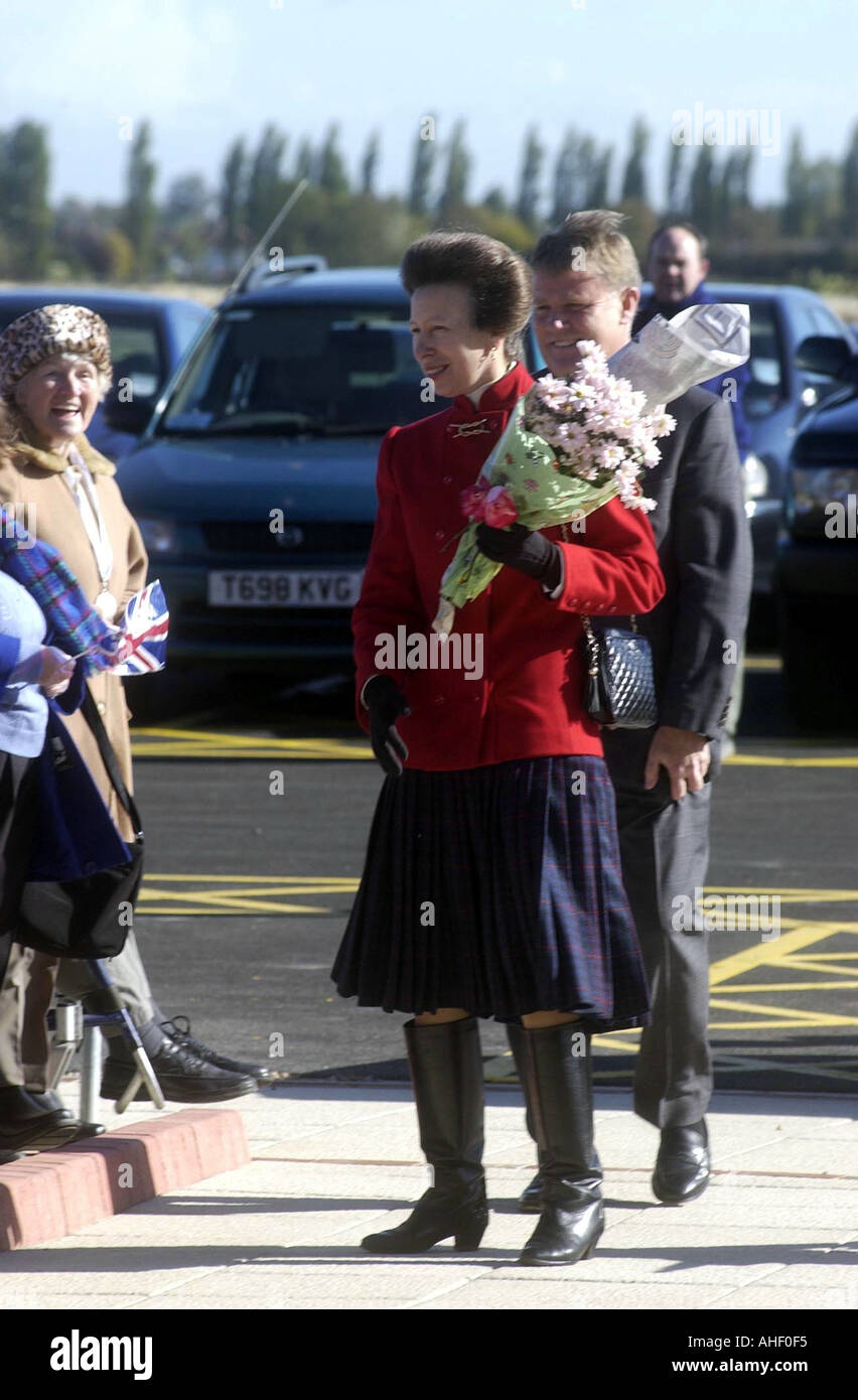 Princess Anne visiting Boston Lincolnshire opening of the Princess ...