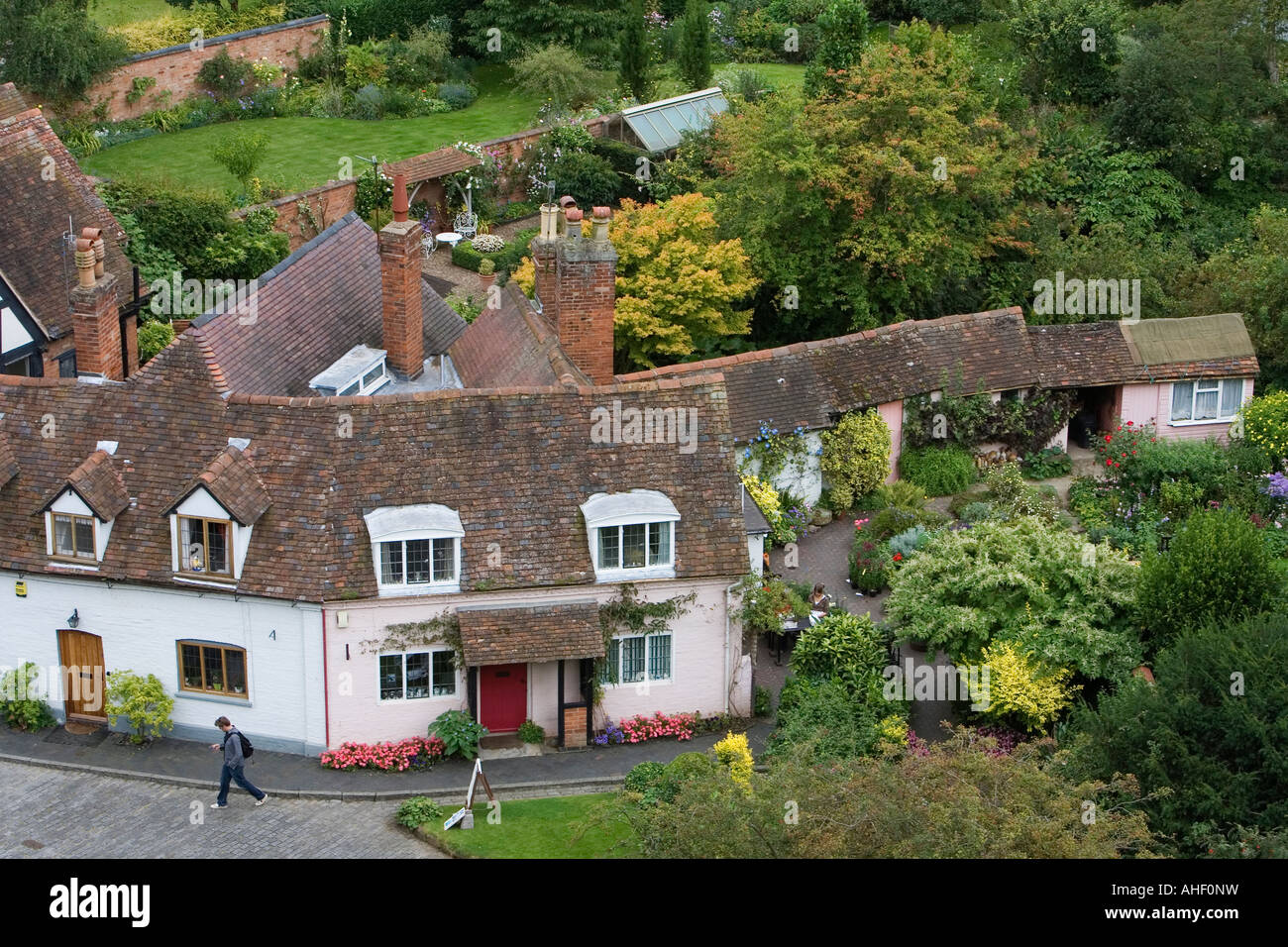 Rooftop warwick street skyline hi-res stock photography and images - Alamy
