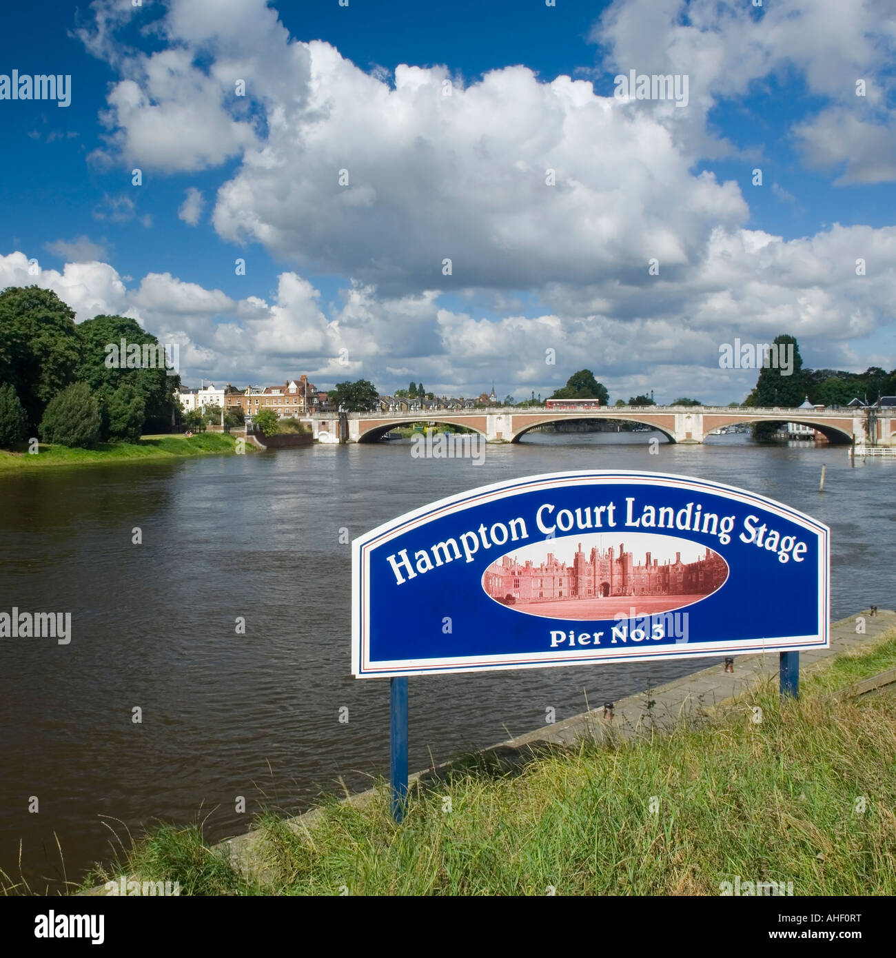 Hampton Court Landing Stage High Resolution Stock Photography and ...