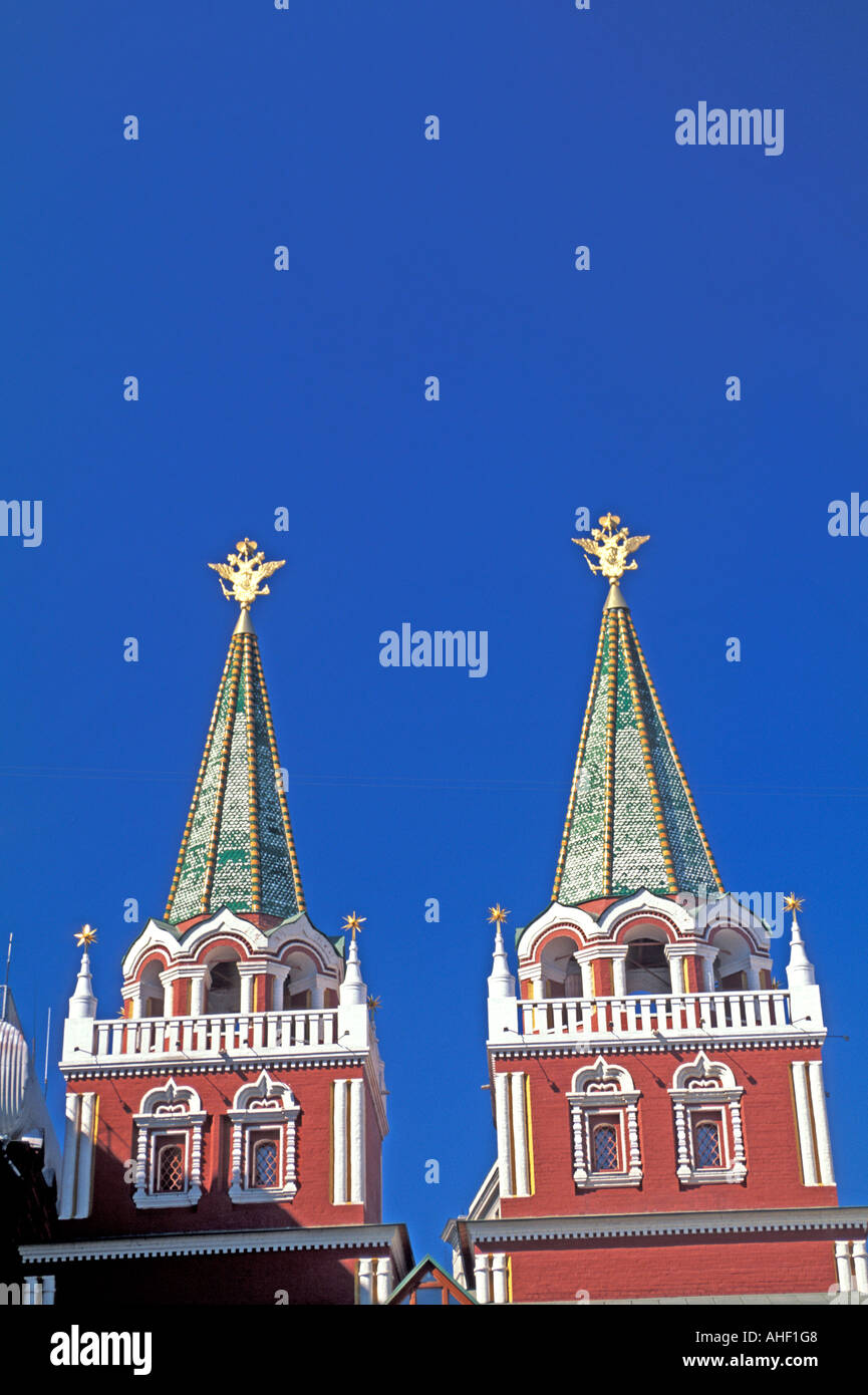 Moscow Russia Ascension Gates Red Square Stock Photo - Alamy