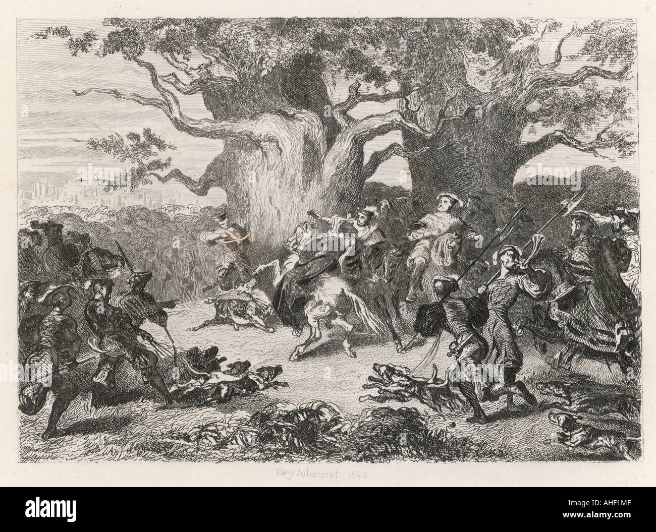 The Royal Chase Stock Photo - Alamy