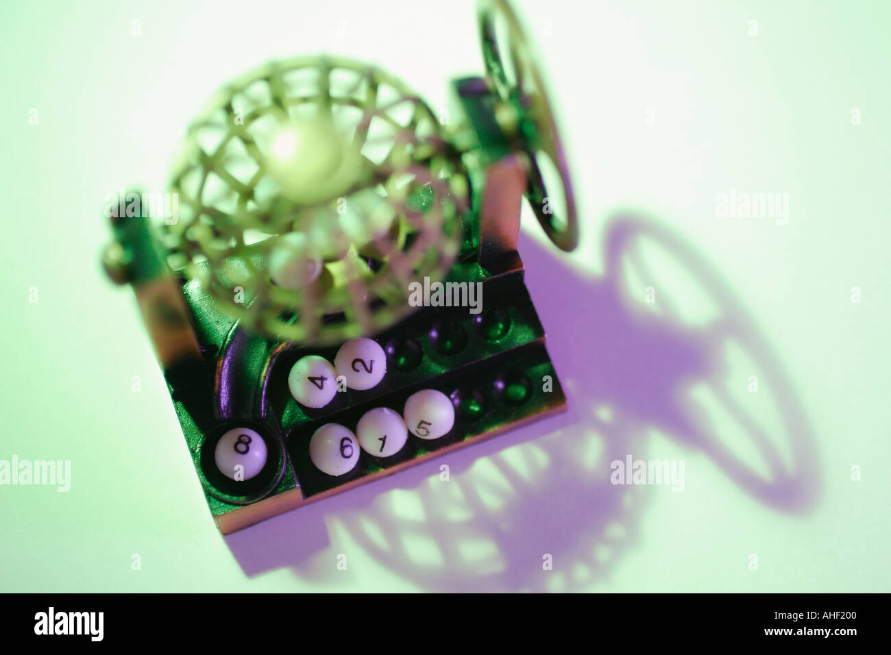 Lotto machine hi-res stock photography and images - Alamy