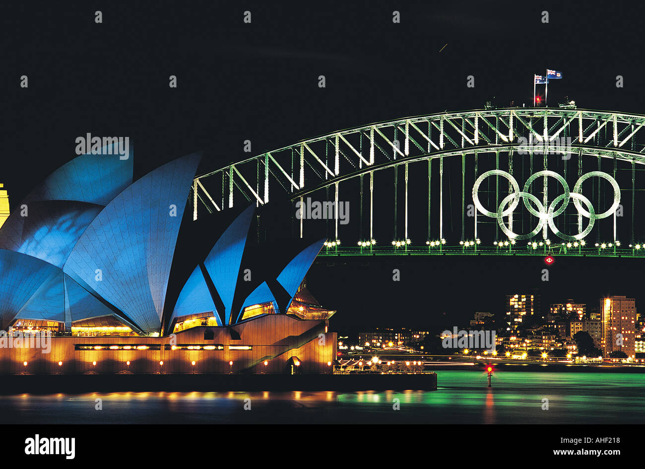 Olympic sydney at night hi-res stock photography and images - Alamy