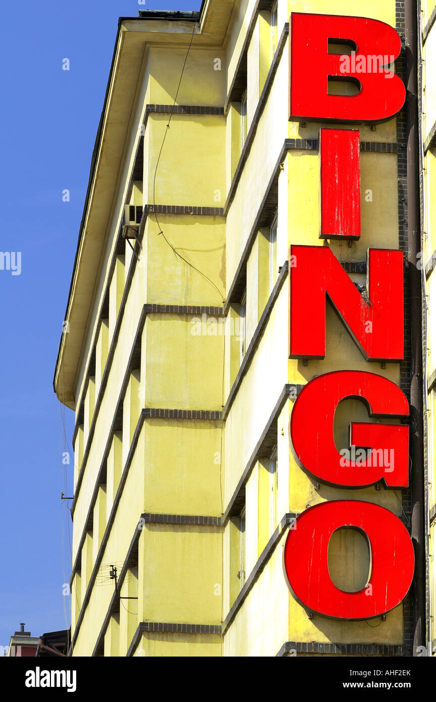 Bingo sign hi-res stock photography and images - Alamy