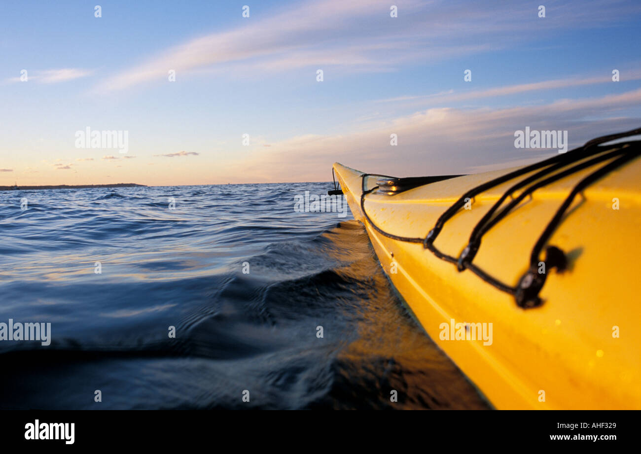 kayak in the sun Stock Photo - Alamy