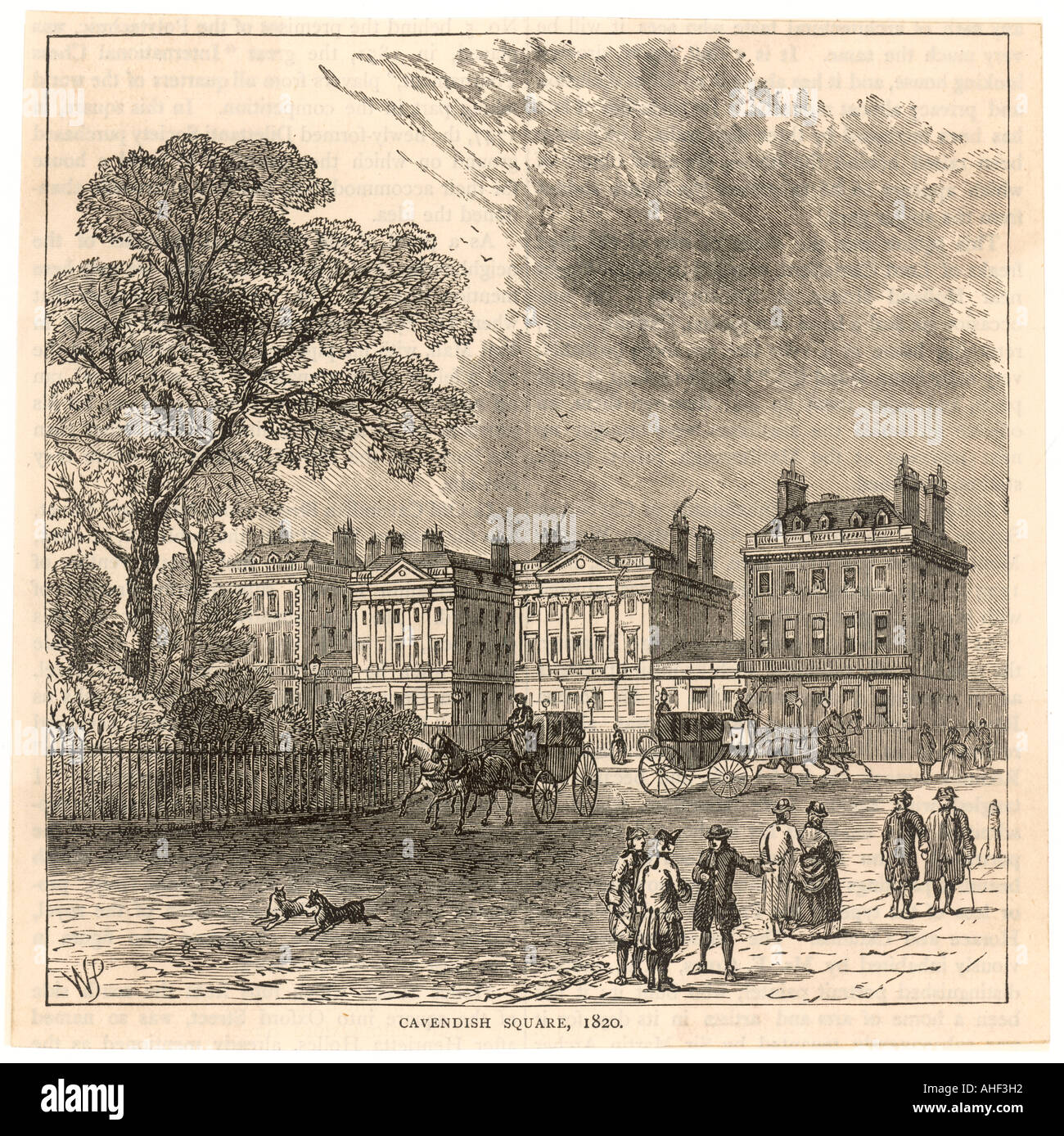 Cavendish square history hi-res stock photography and images - Alamy