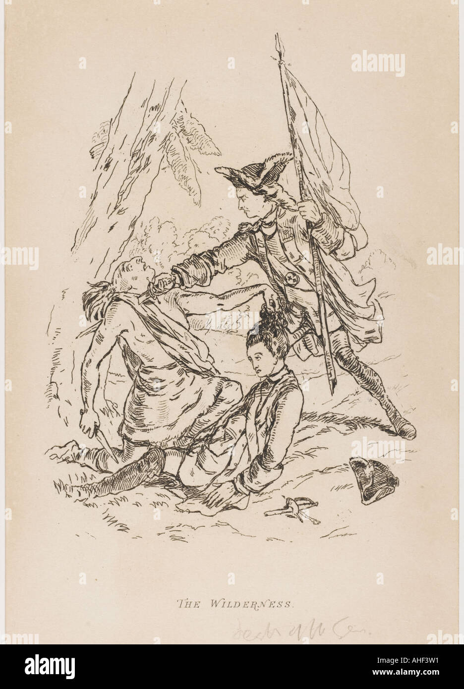 Revolutionary flag during american war hi-res stock photography and ...