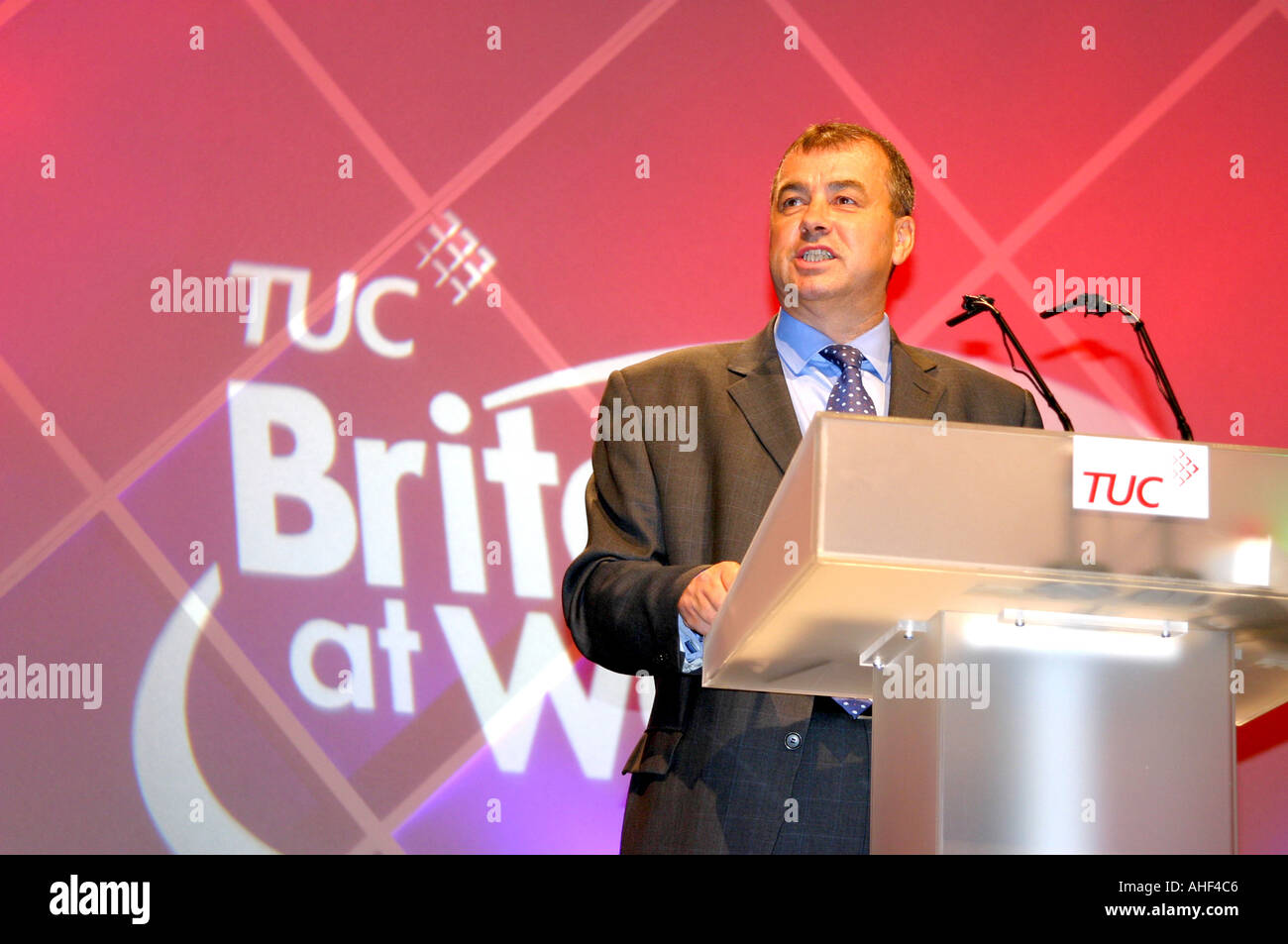 Brendan Barber General Secretary of the TUC Speaking at the TUC ...
