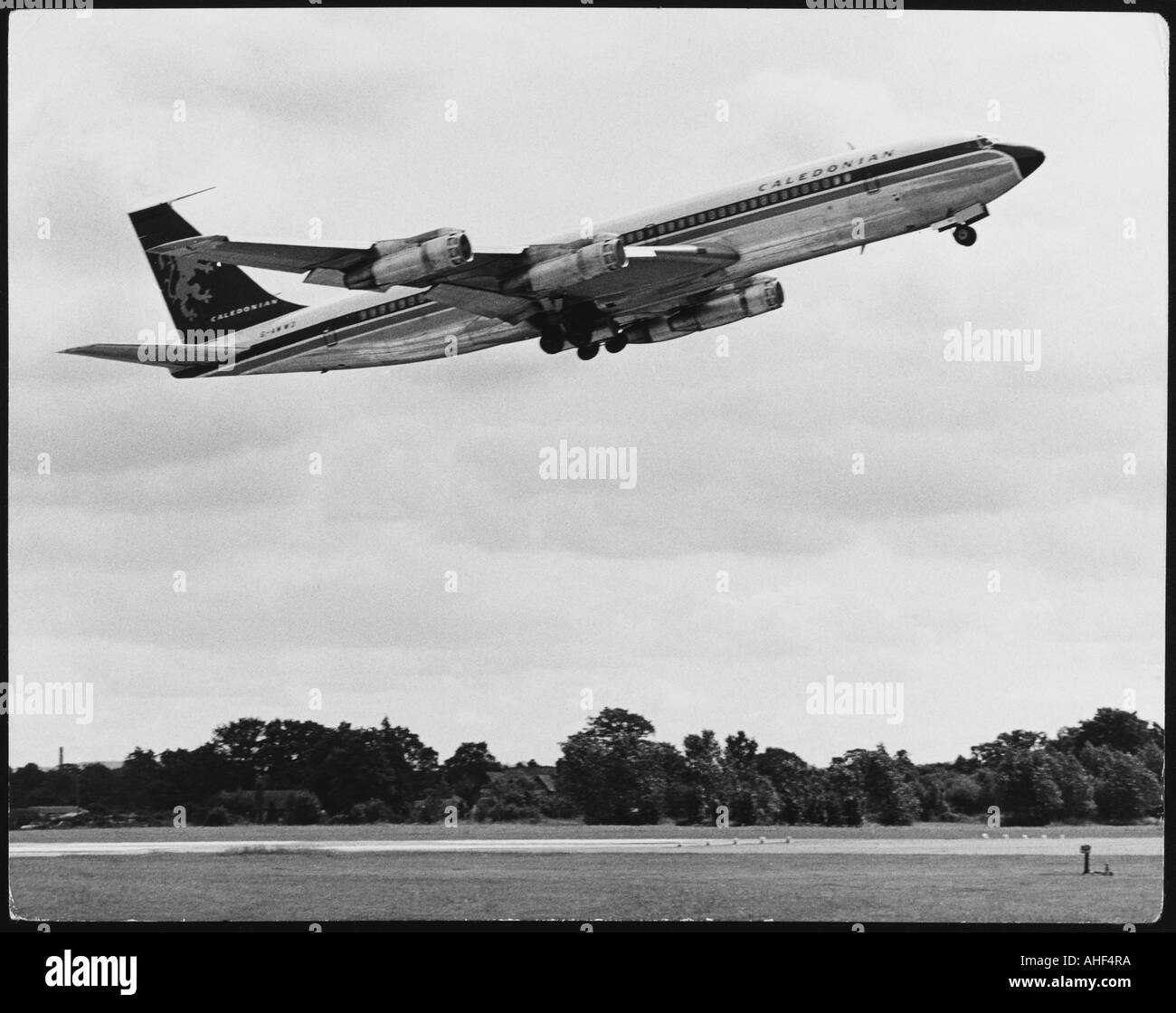 Boeing 707 Aeroplane Stock Photo - Alamy