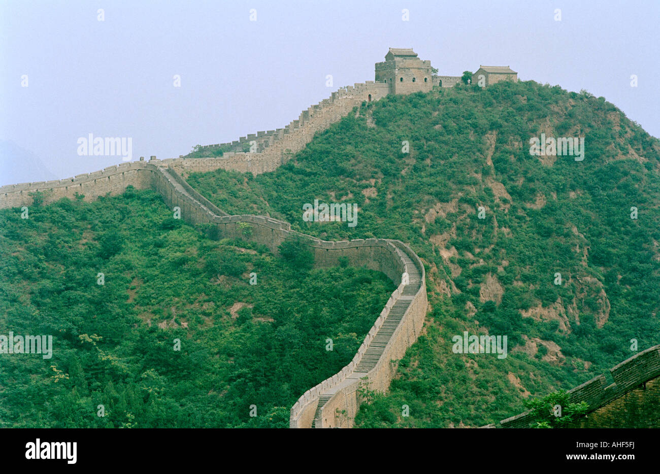 Asian Chinese World Travel. The Great Wall Of China in China in Asia ...