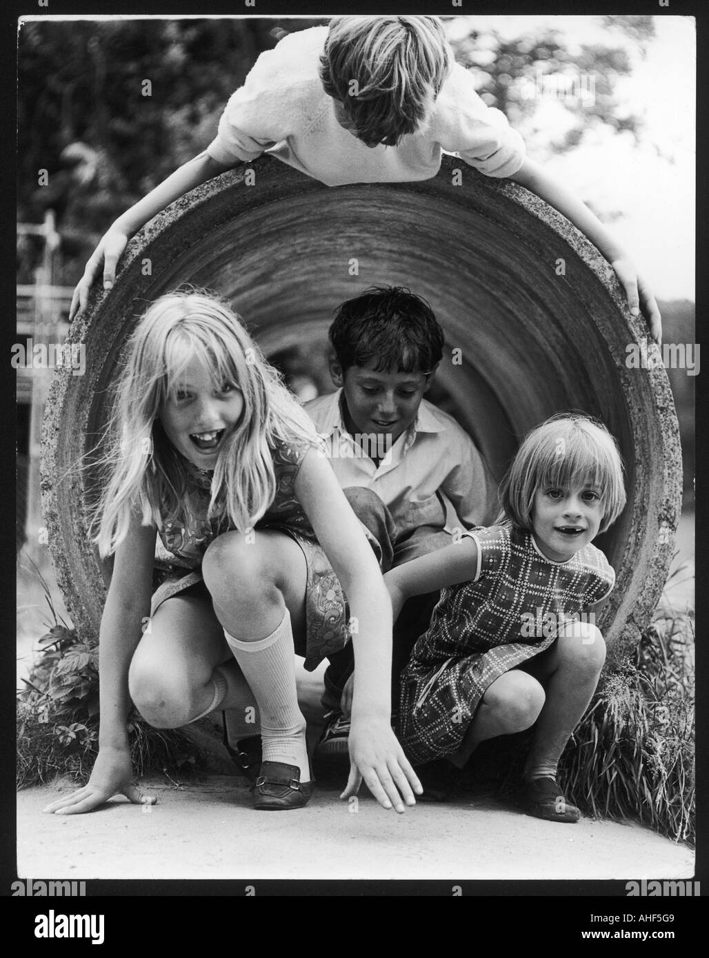 1970s playground hi-res stock photography and images - Alamy