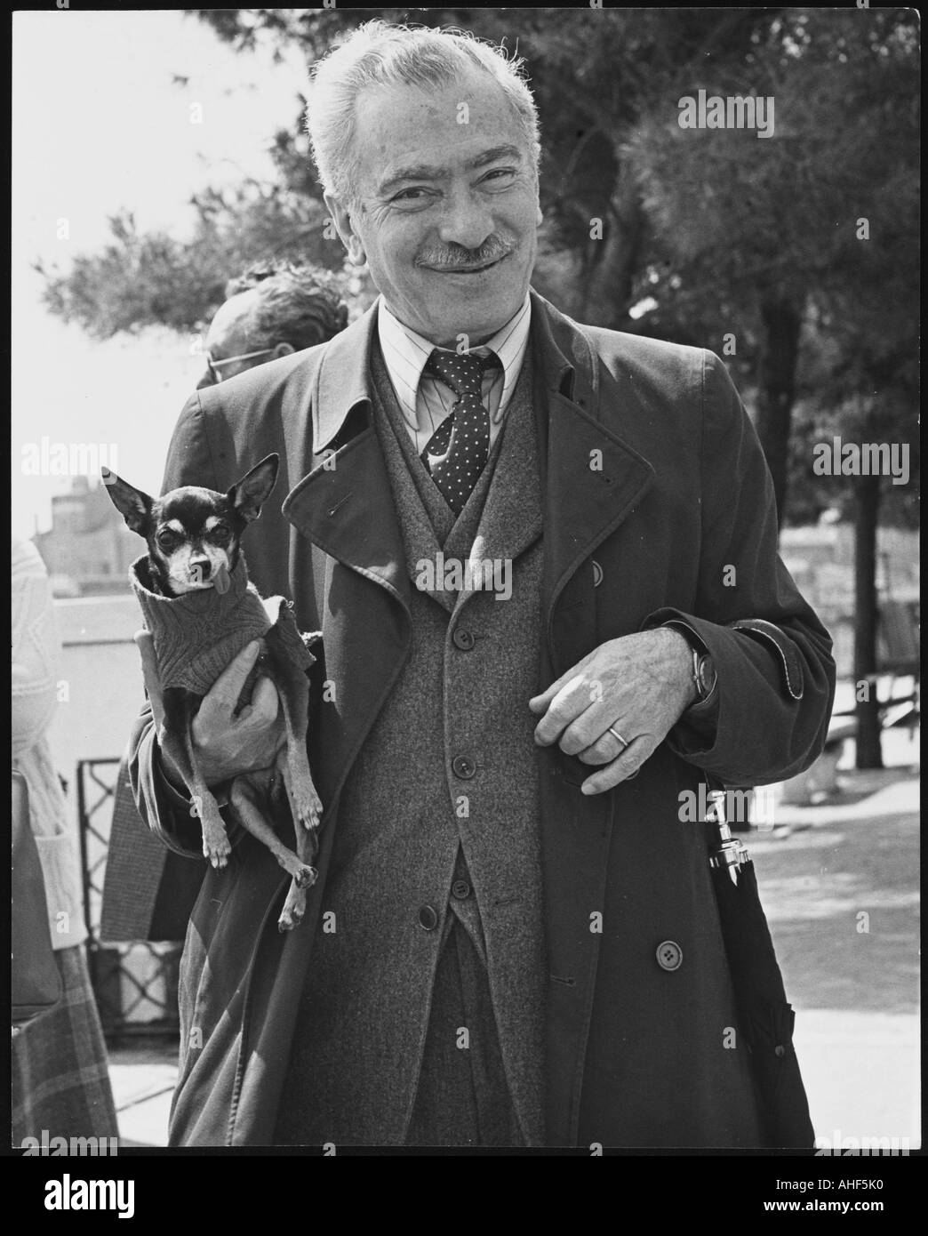 Smiling man 1970s Black and White Stock Photos & Images - Alamy