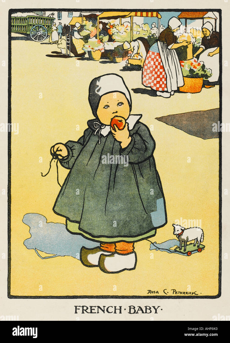 French Baby Early 20th Stock Photo - Alamy
