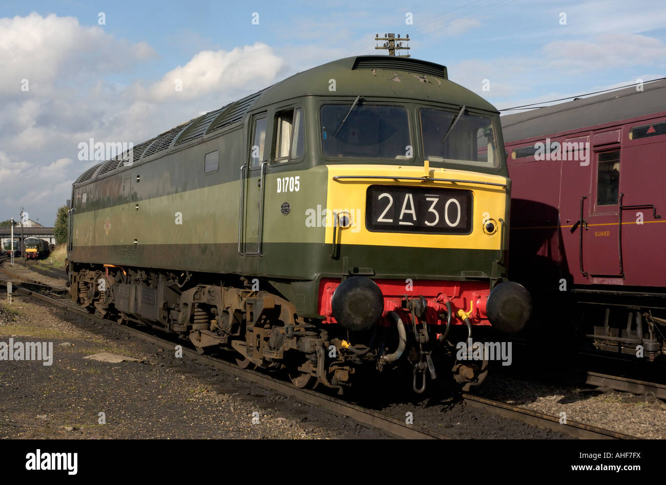 brush type 4 class 47 no D1705 great central railway loughborough ...