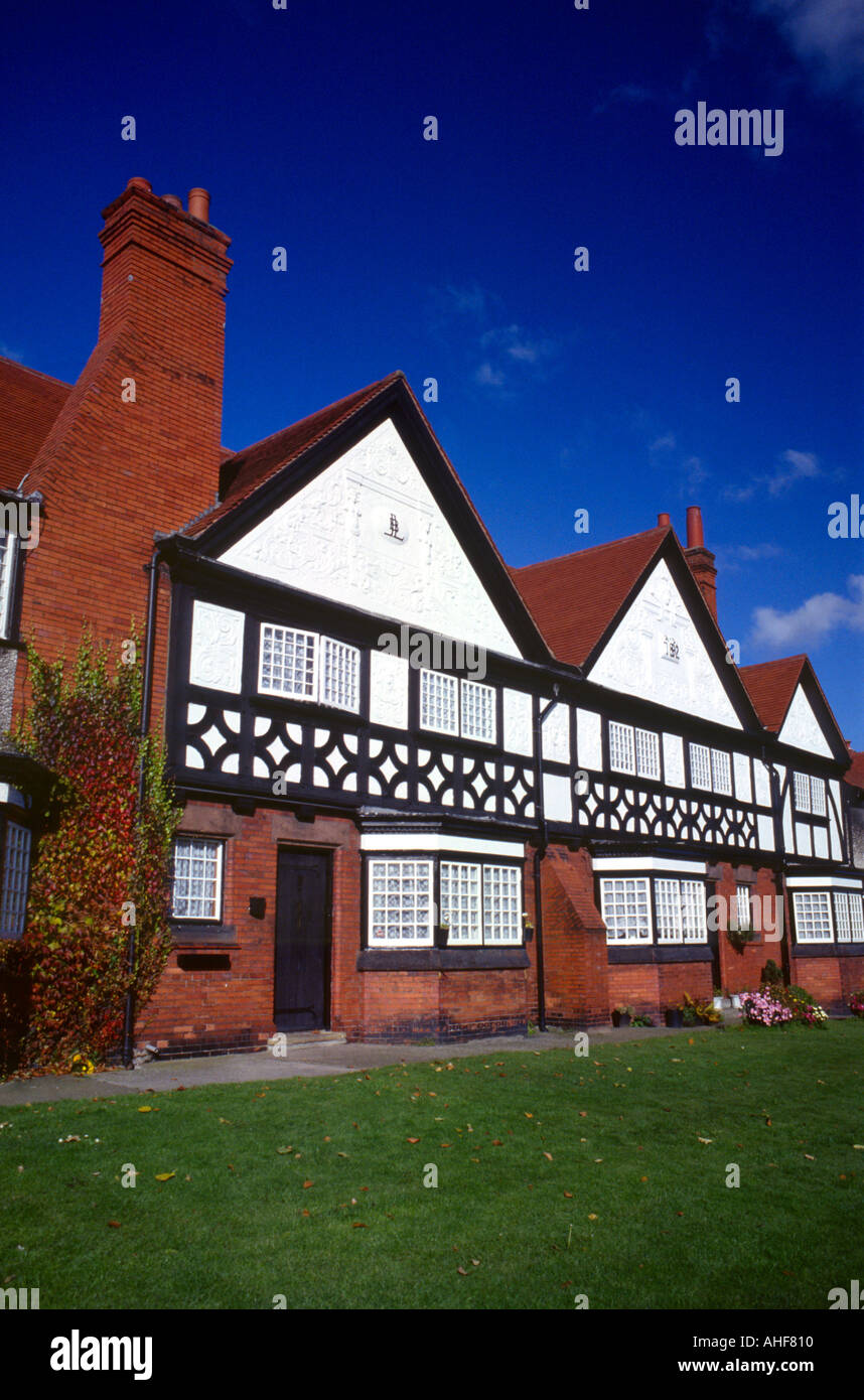 Port Sunlight, Wirral, Merseyside, England United Kingdom Stock Photo ...