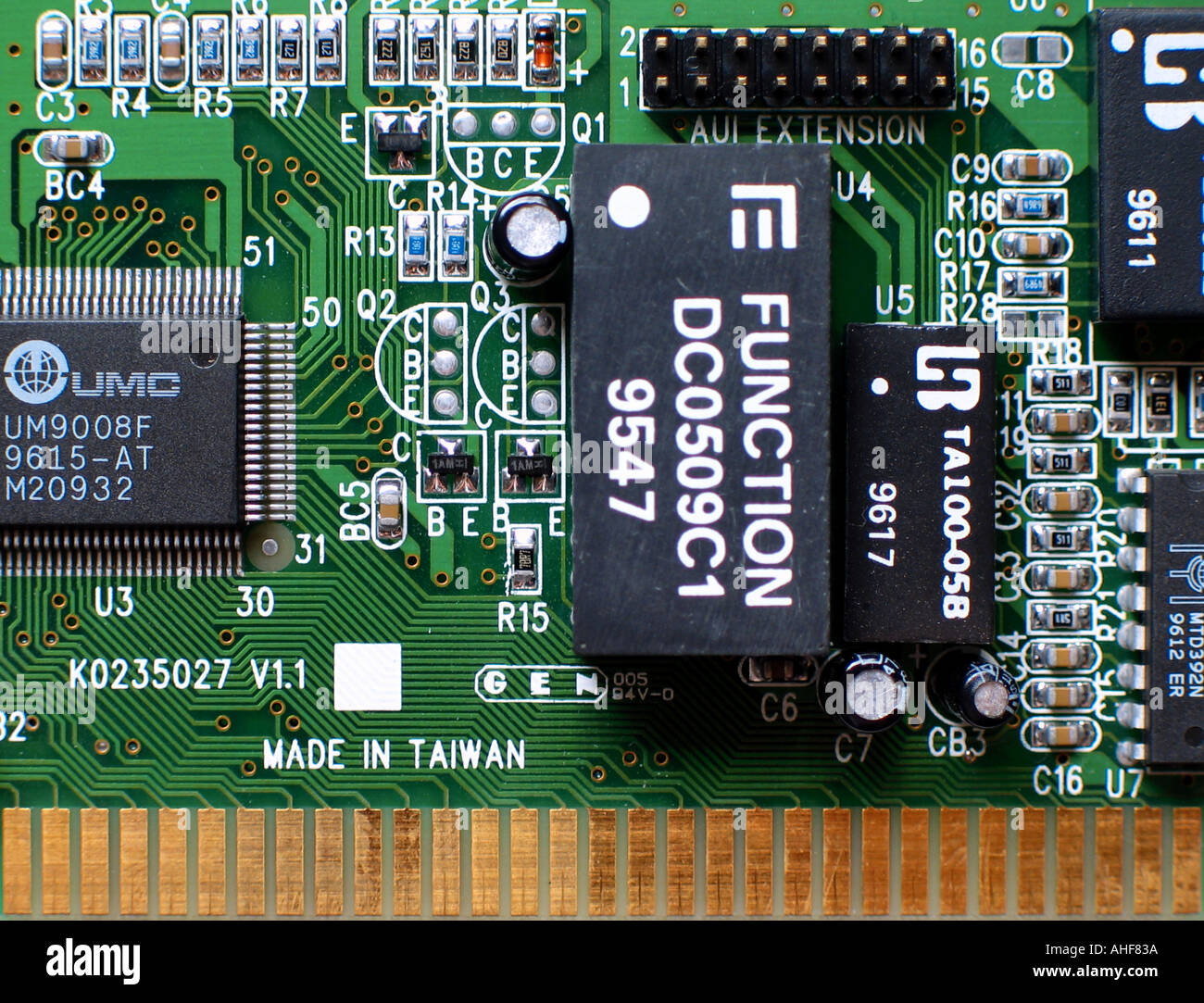 Computer Circuit Card Stock Photo - Alamy