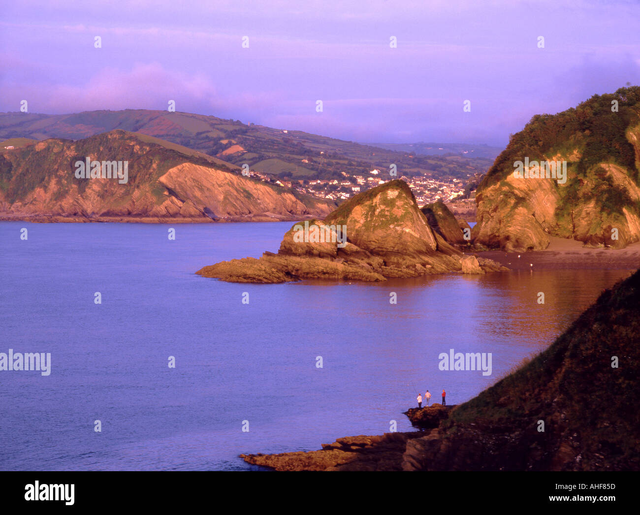 Combe Martin North Devon England Stock Photo - Alamy