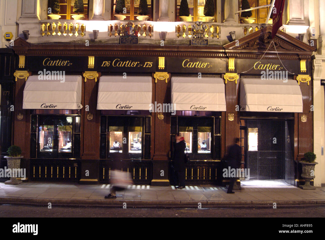 London Bond Street Cartier shop Stock Photo - Alamy