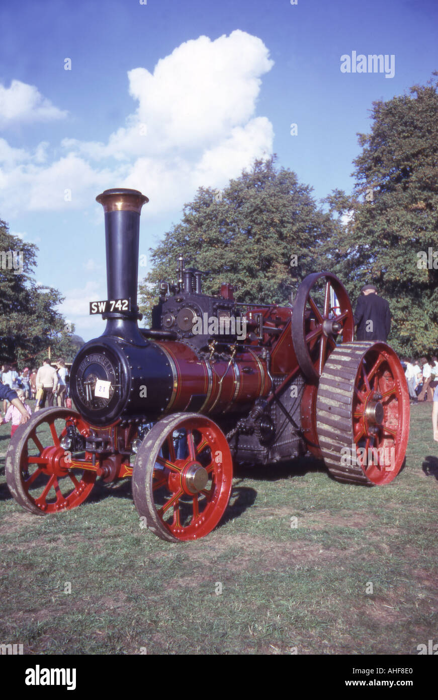 Steam Traction engine Stock Photo - Alamy