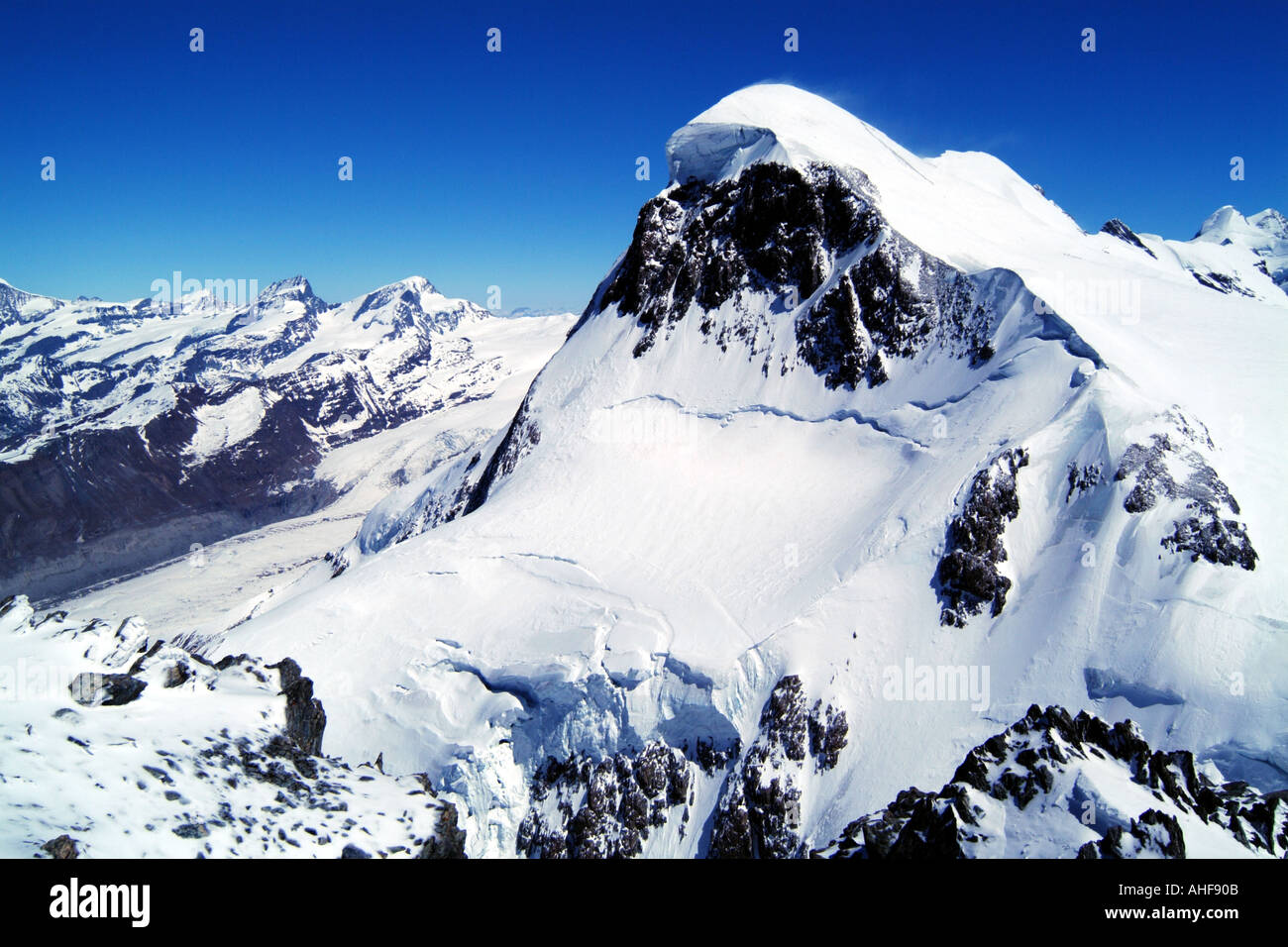 Mt Breithorn Zermatt Switzerland Stock Photo - Alamy
