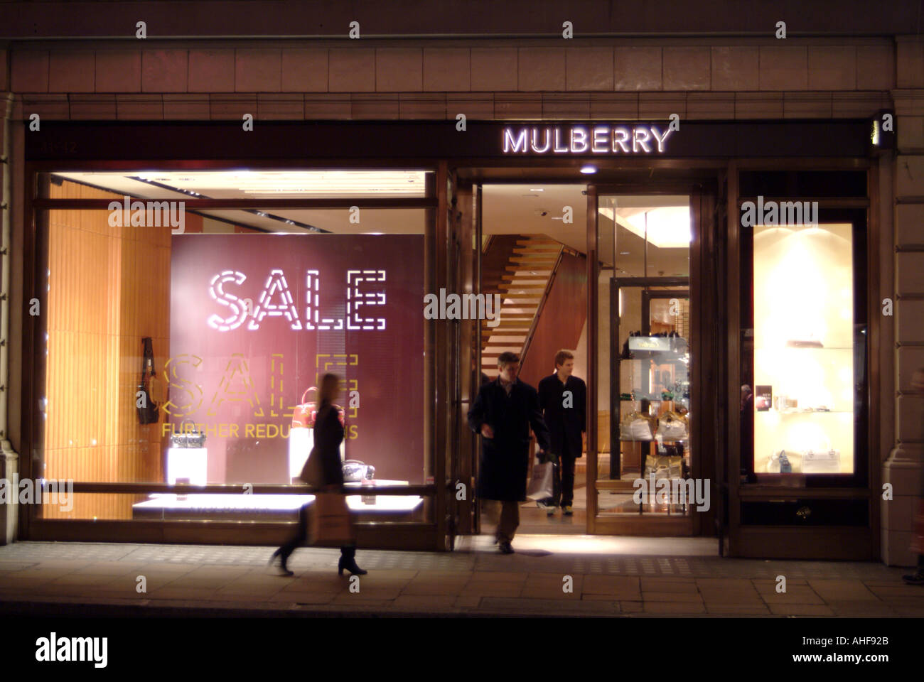 Mulberry store london hi-res stock photography and images - Alamy