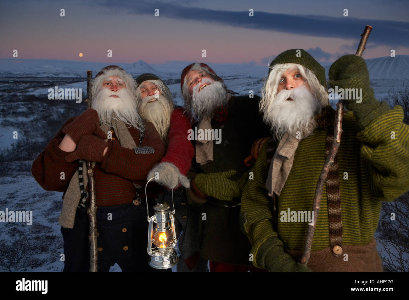 Yule Lads Santa Claus, Iceland Stock Photo - Alamy
