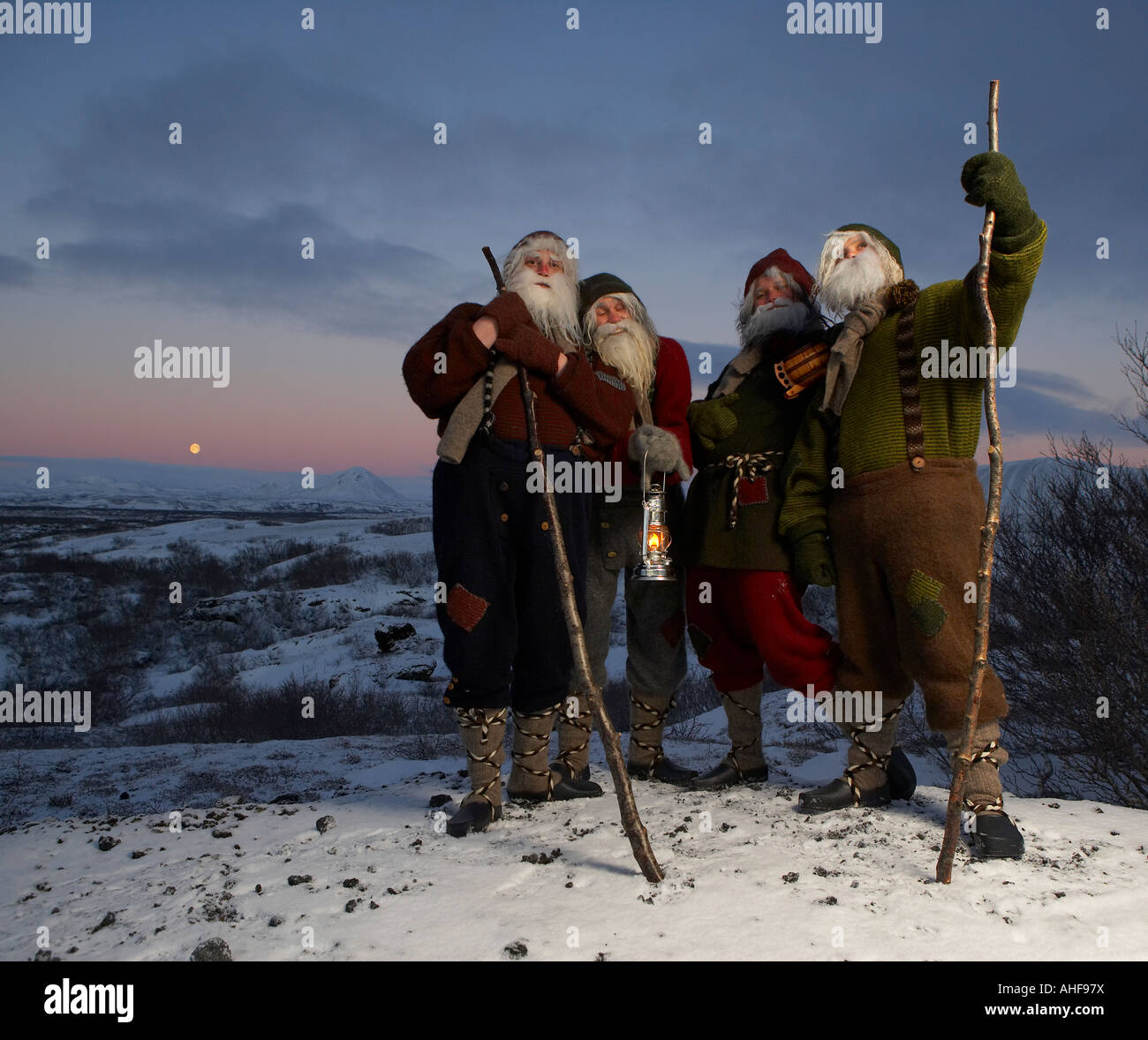 Yule Lads Santa Claus, Iceland Stock Photo - Alamy