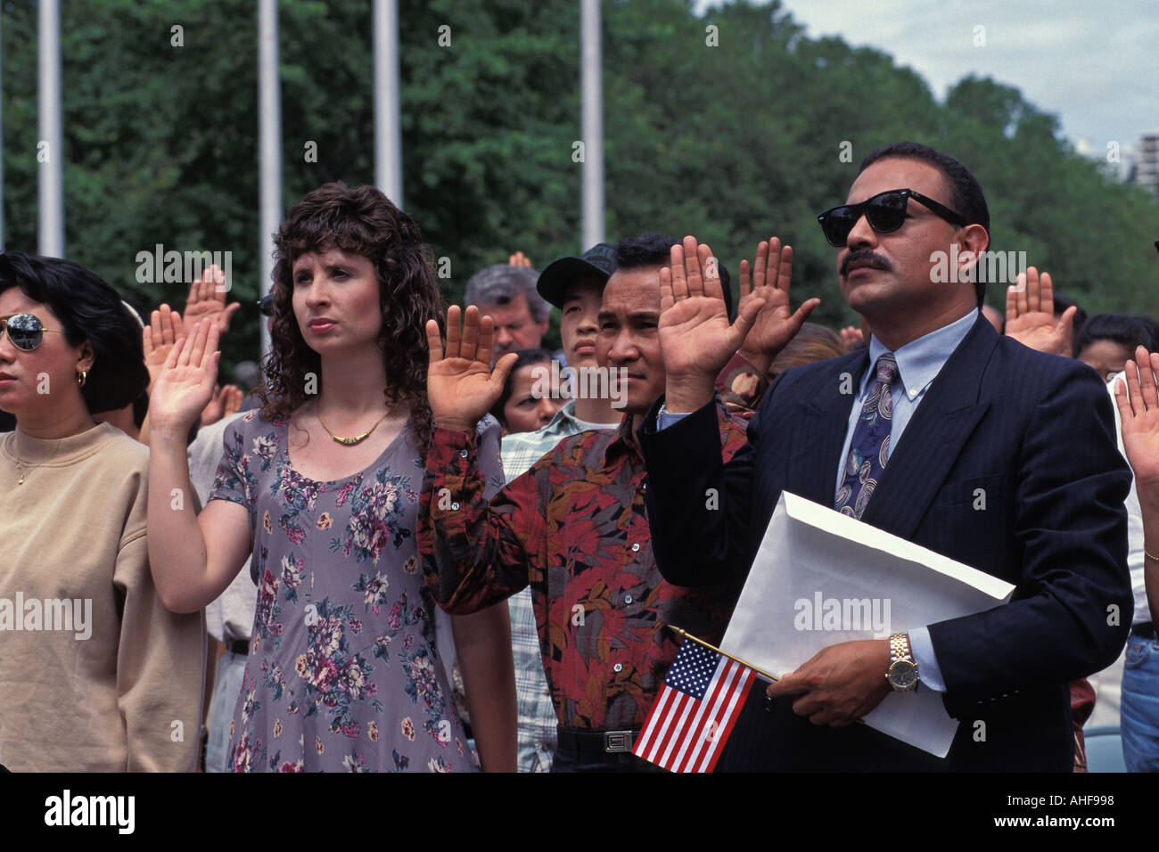 U s citizenship ceremony hi-res stock photography and images - Alamy