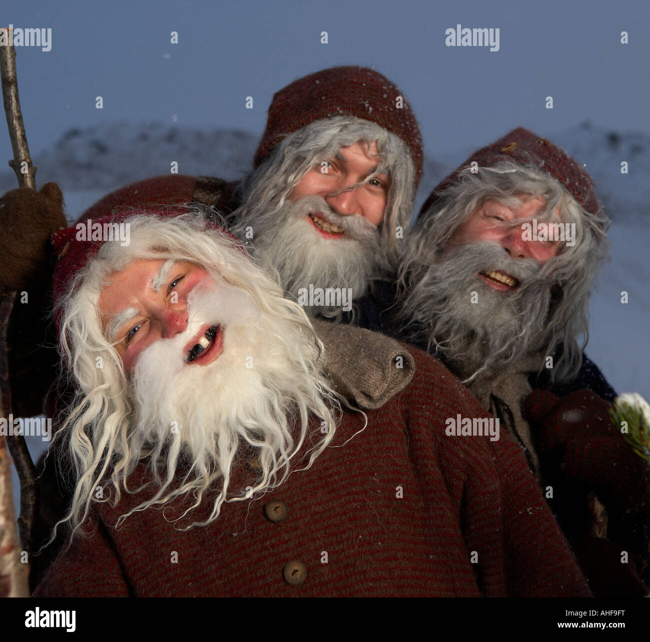 Happy santa claus laughing hi-res stock photography and images - Alamy