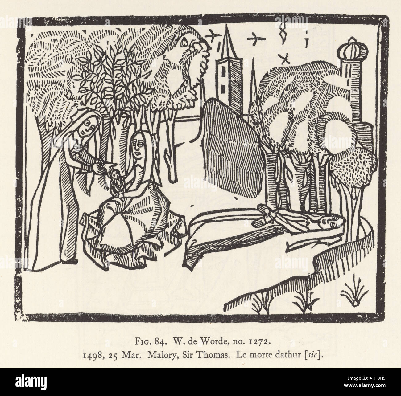 Le Morte Darthur Stock Photo - Alamy