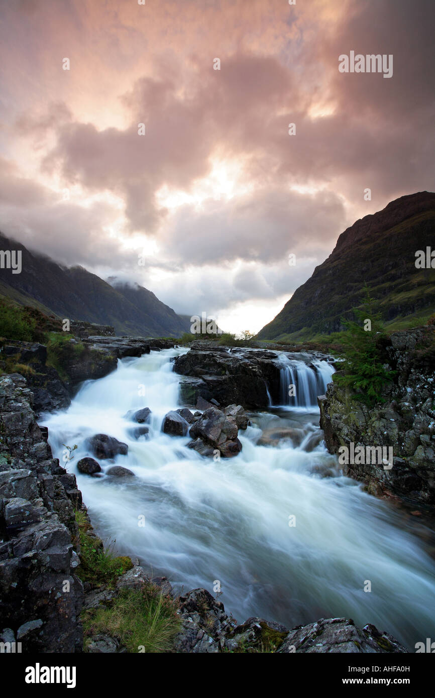 Glencoe river rapids hi-res stock photography and images - Alamy