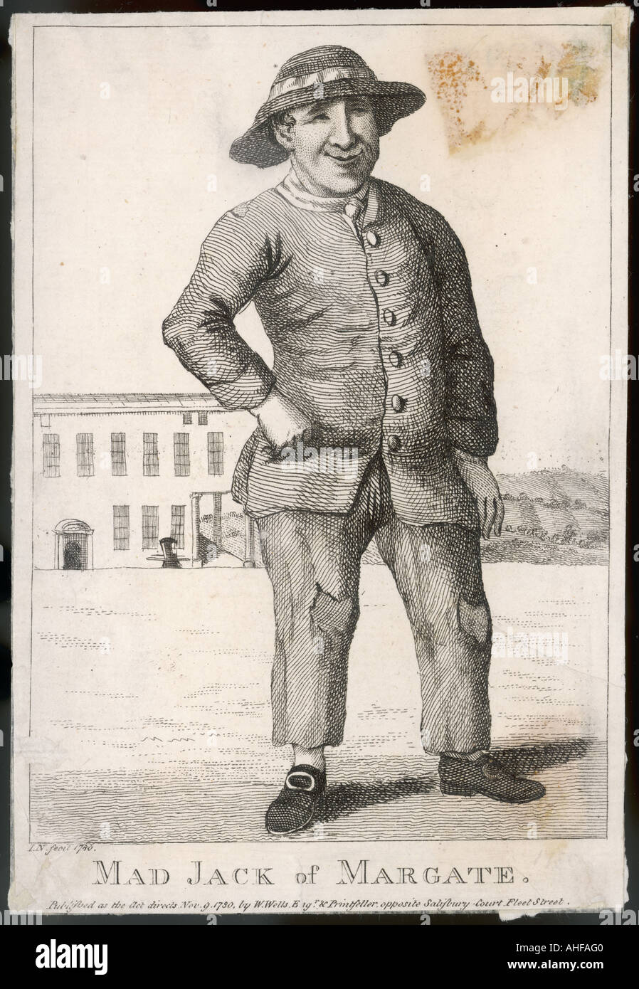 Mad Jack Of Margate Stock Photo - Alamy