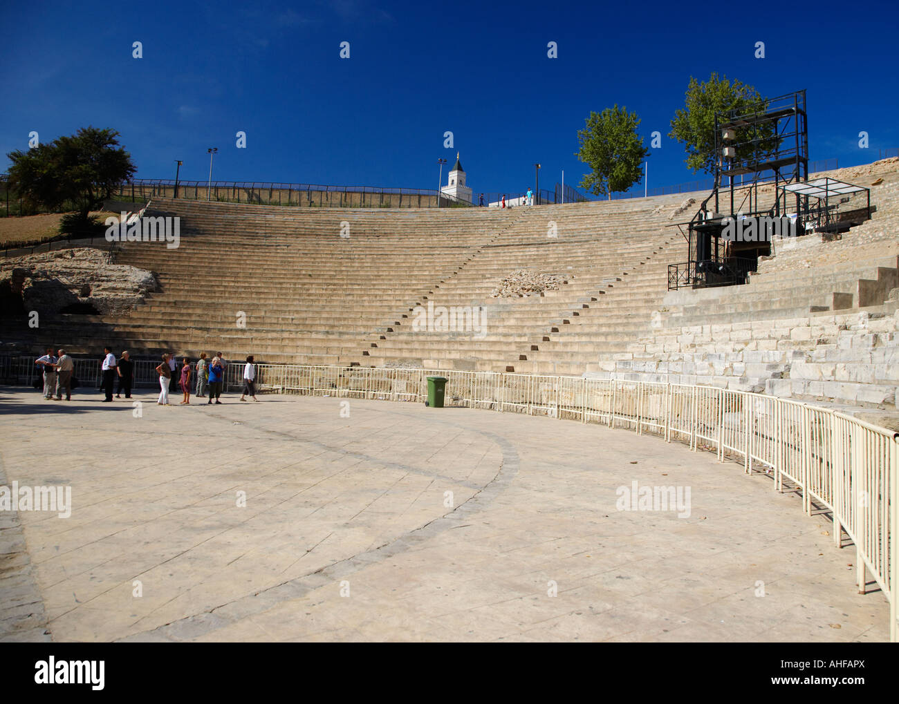Antique Theatre of Carthage, Tunisia Stock Photo - Alamy