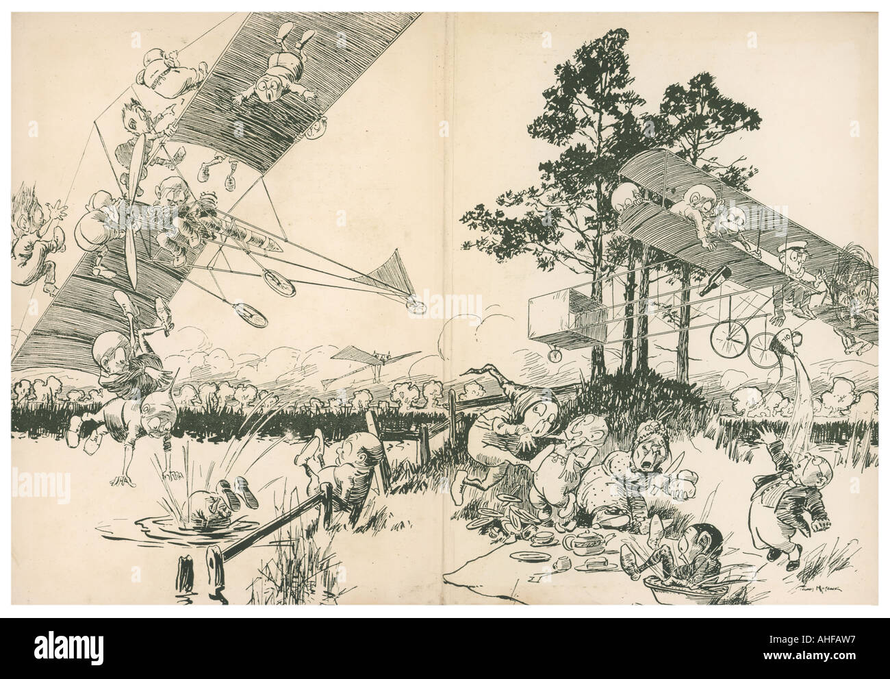 Inventions Cartoon 2 2 Stock Photo - Alamy