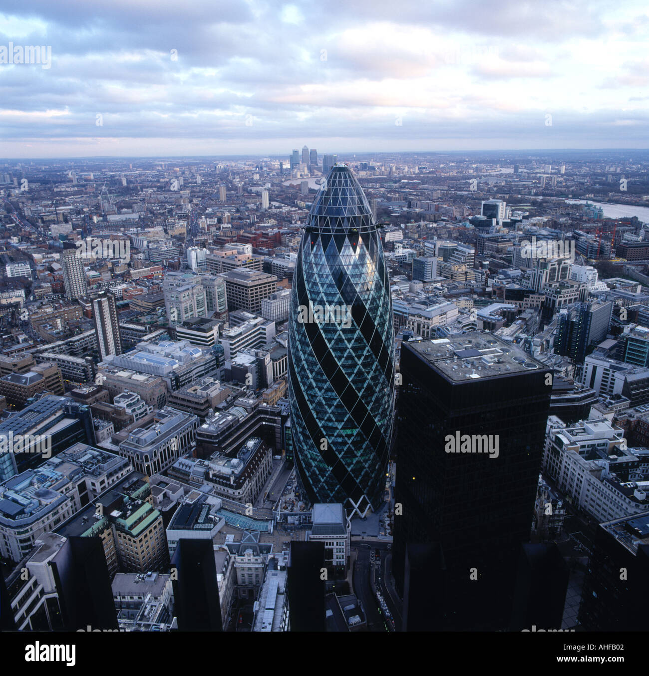 The Gherkin Building London Stock Photo - Alamy