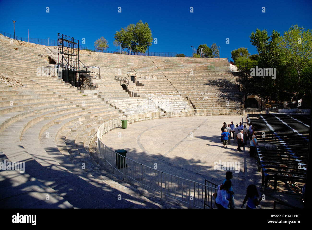 Antique Theatre of Carthage, Tunisia Stock Photo - Alamy
