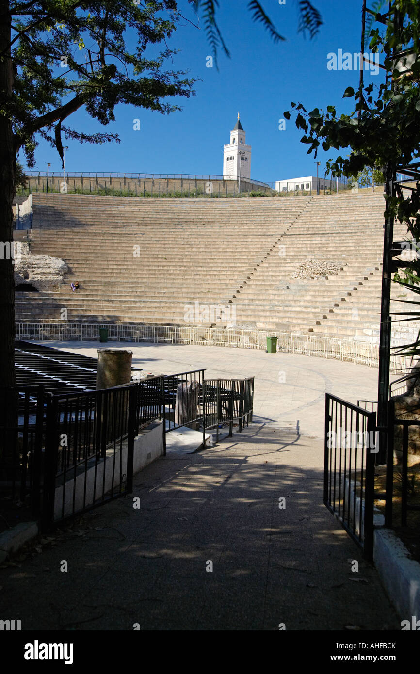 Antique Theatre of Carthage, Carthage, Tunisia Stock Photo - Alamy