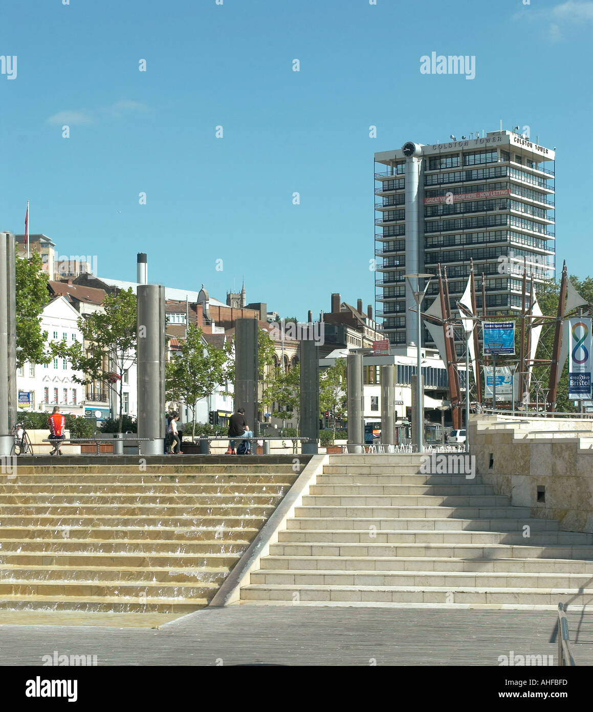 City Centre Bristol UK Stock Photo - Alamy