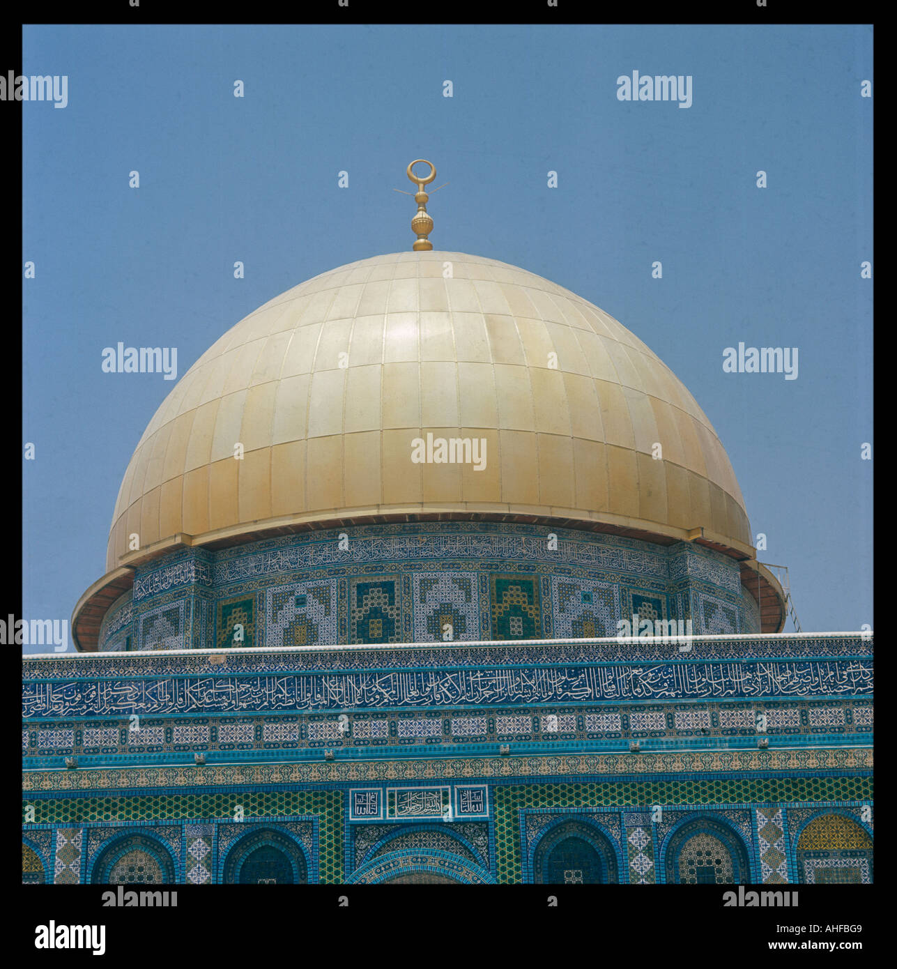 The Dome Of The Rock Stock Photo - Alamy