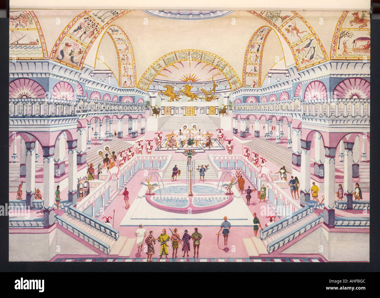 Temple Of Poseidon In Atlantis