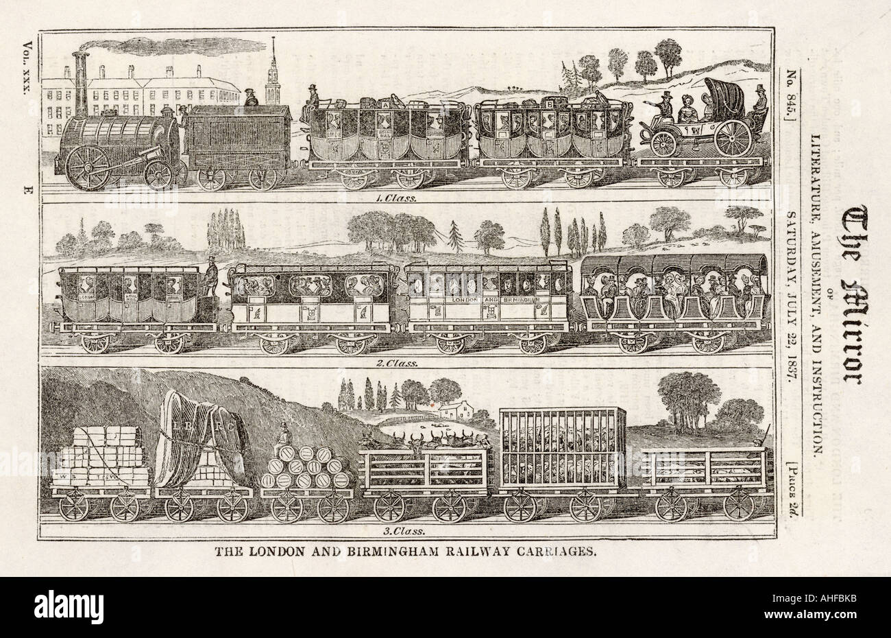 Train 1840 hi-res stock photography and images - Alamy