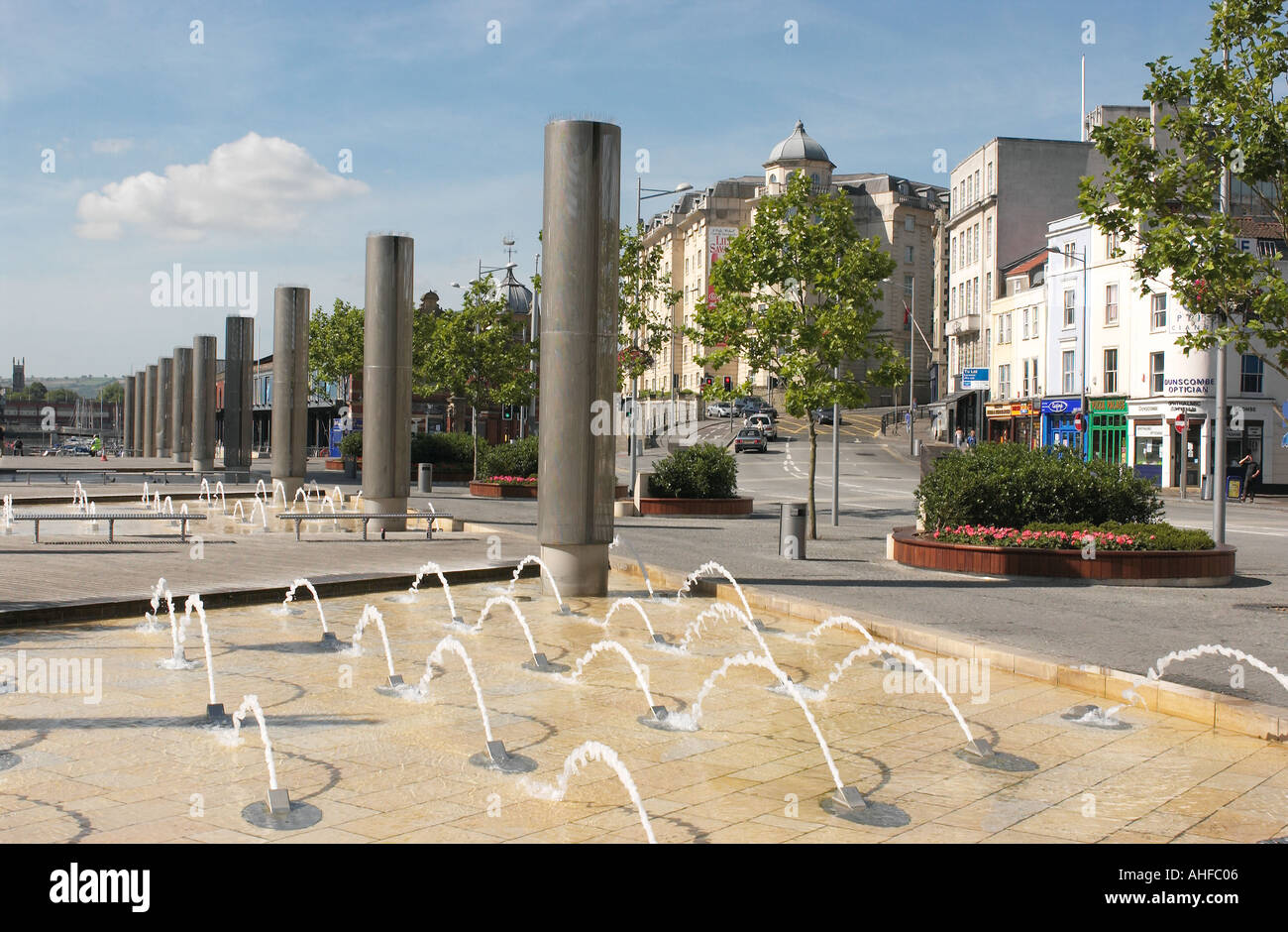 City Centre Bristol UK Stock Photo - Alamy