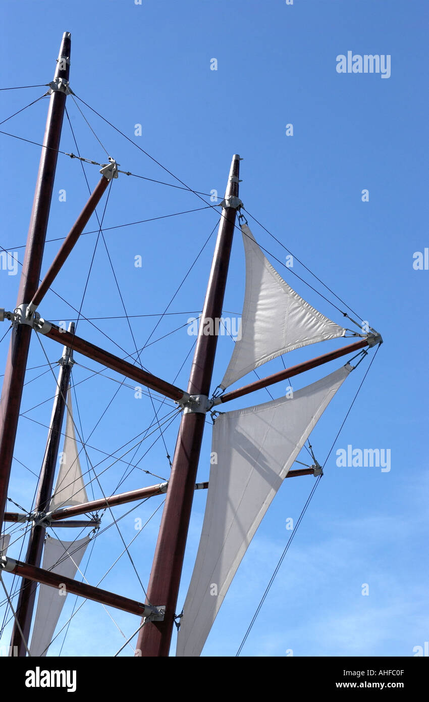 Sailing Display City Centre Bristol UK Stock Photo - Alamy