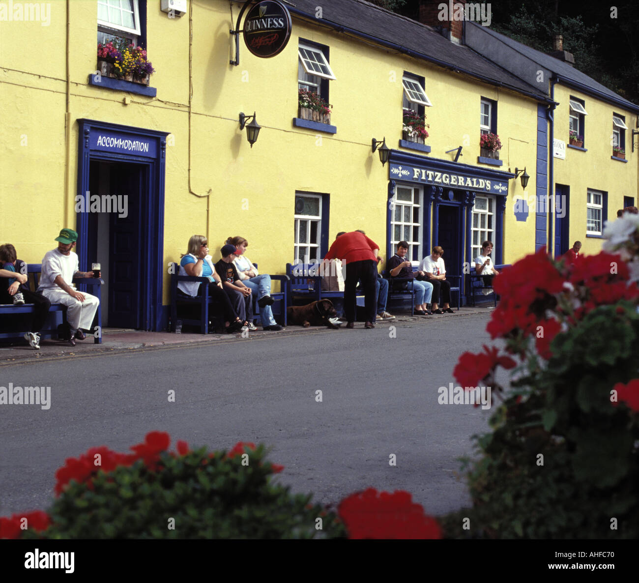 Avoca Fitzgerald s Pub Stock Photo - Alamy